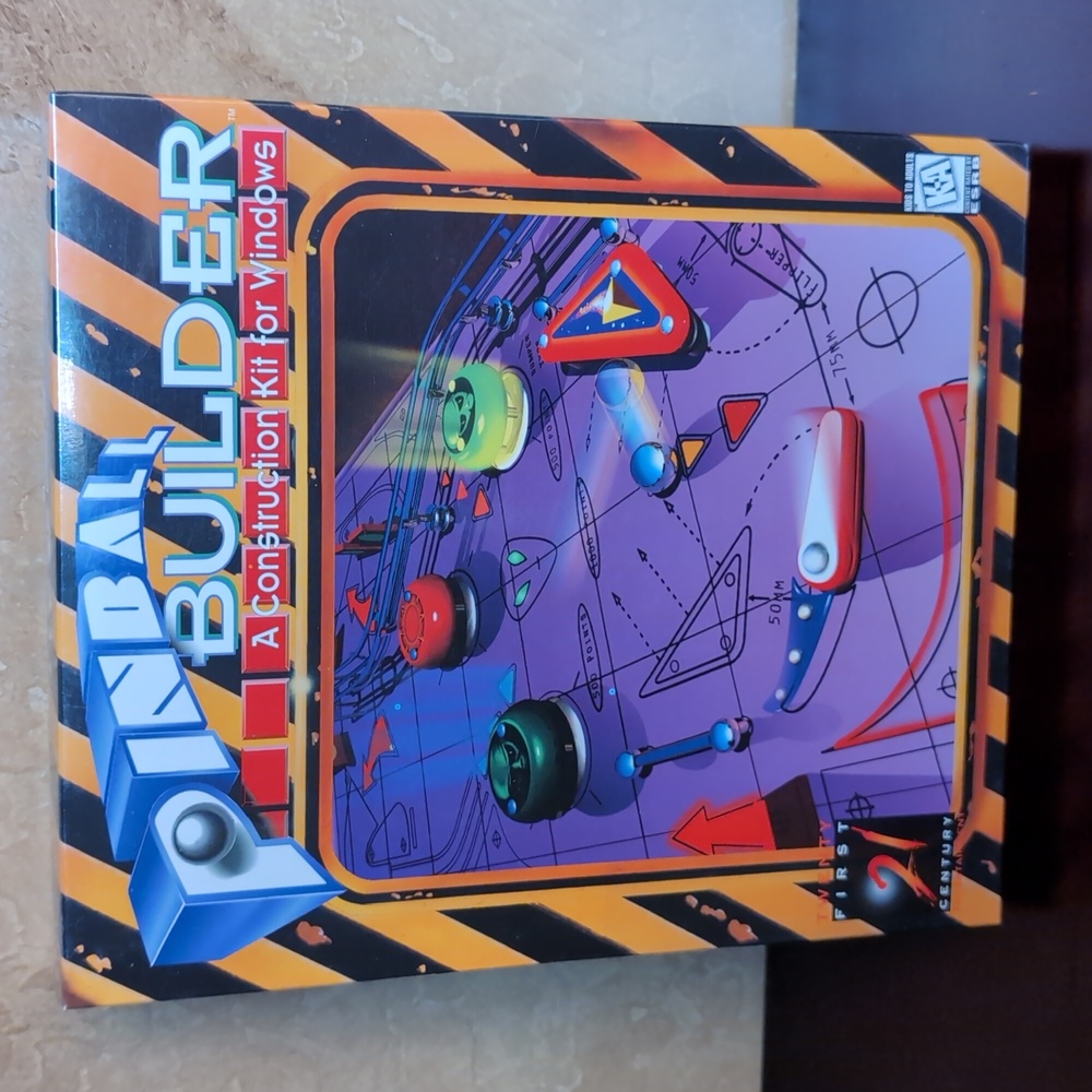 Vintage Sealed Pinball Builder Windows Pc - Gem
